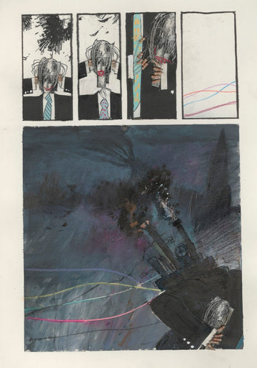 Stray Toasters #1 page 46 – Bill Sienkiewicz Art